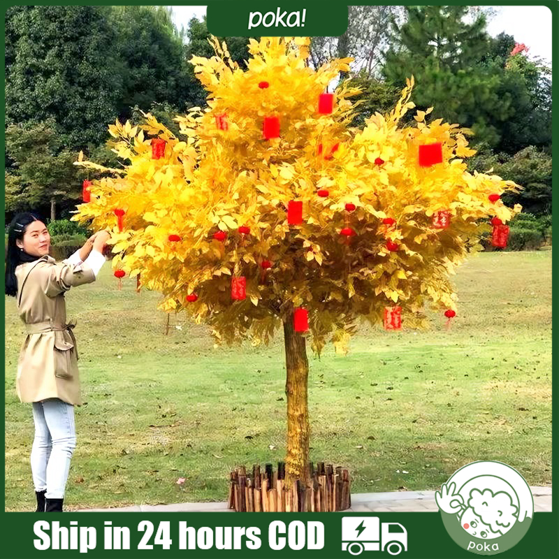 Large Artificial Tree Ready Stock Luxury Money Tree Lucky Tree Fortune ...