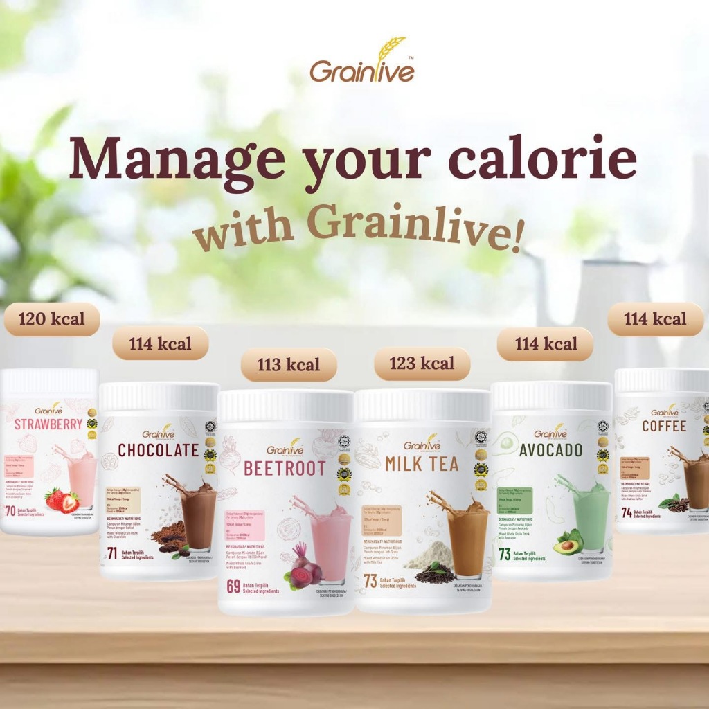 100% Original Grainlive 800g Meal Every Morning Meal Replacement Diet ...