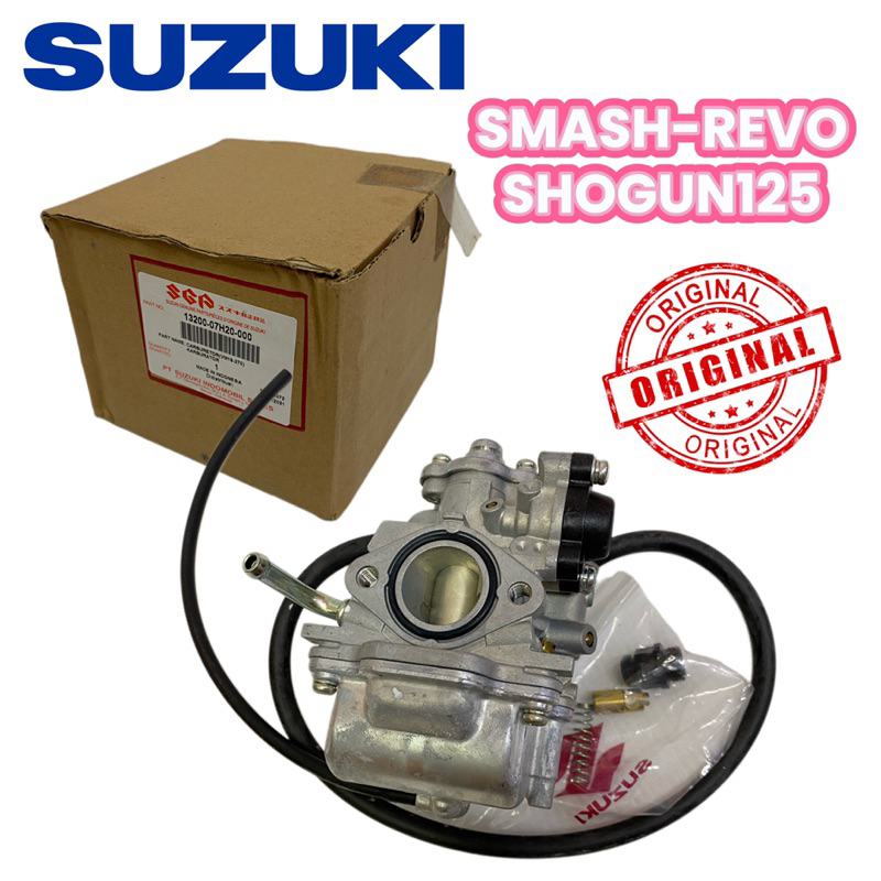 SMASH-REVO SHOGUN125 CARBURETOR ASSY ORIGINAL SUZUKI | Shopee Malaysia