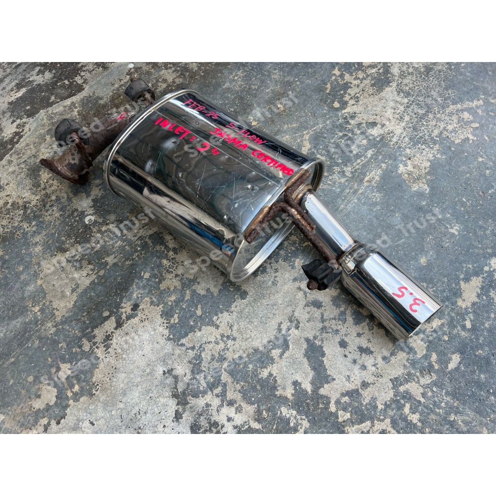 JDM Sflow Jasma Certified Original Used Muffler Mufler Exhaust Ekzos ...