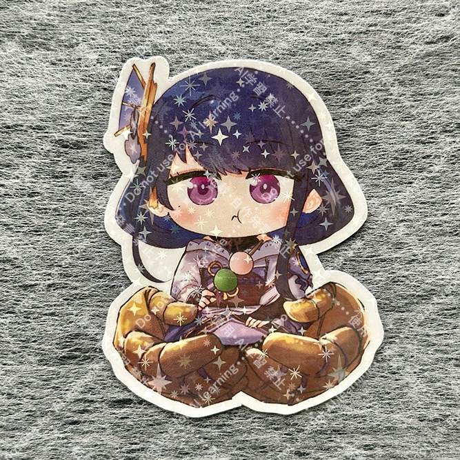 Honkai Impact 3rd Raiden Shogun DieCut Stickers | Shopee Malaysia