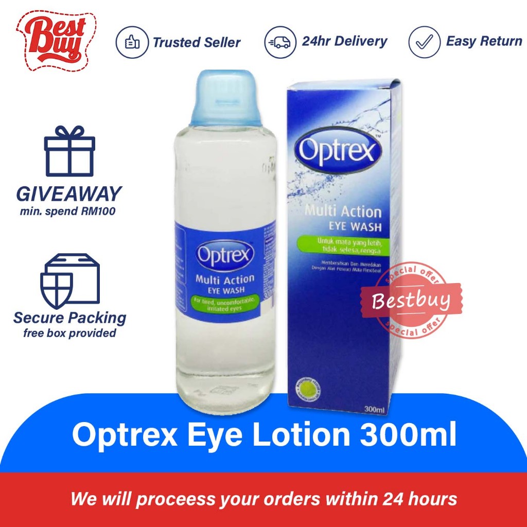 Optrex Eye Lotion 300mll (Exp 06/2027) | Shopee Malaysia