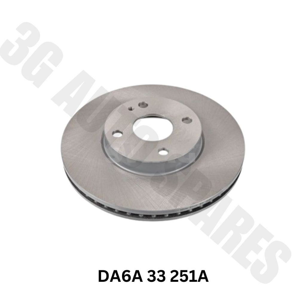 BRAKE DISC FRONT (SET) > GENUINE PART > MAZDA 2 SKYACTIV 2014 - 2022 > DA6A 33 251A | Shopee ...