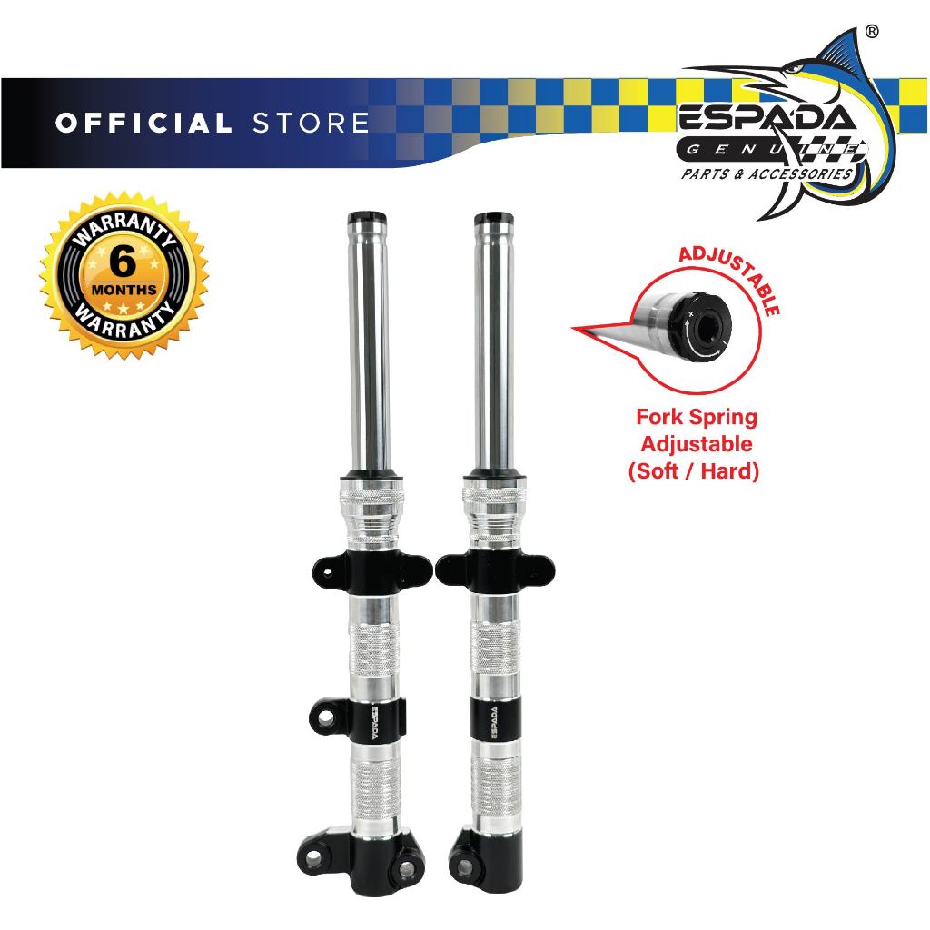 Espada Adjustable Front Fork CNC FD01 (1.0 inches) - LC135 4S | Shopee ...