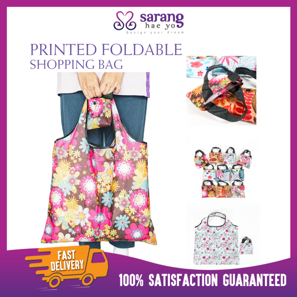 Foldable Shopping Bag Grocery Tote Eco Travel Luggage Bags Recycle ...