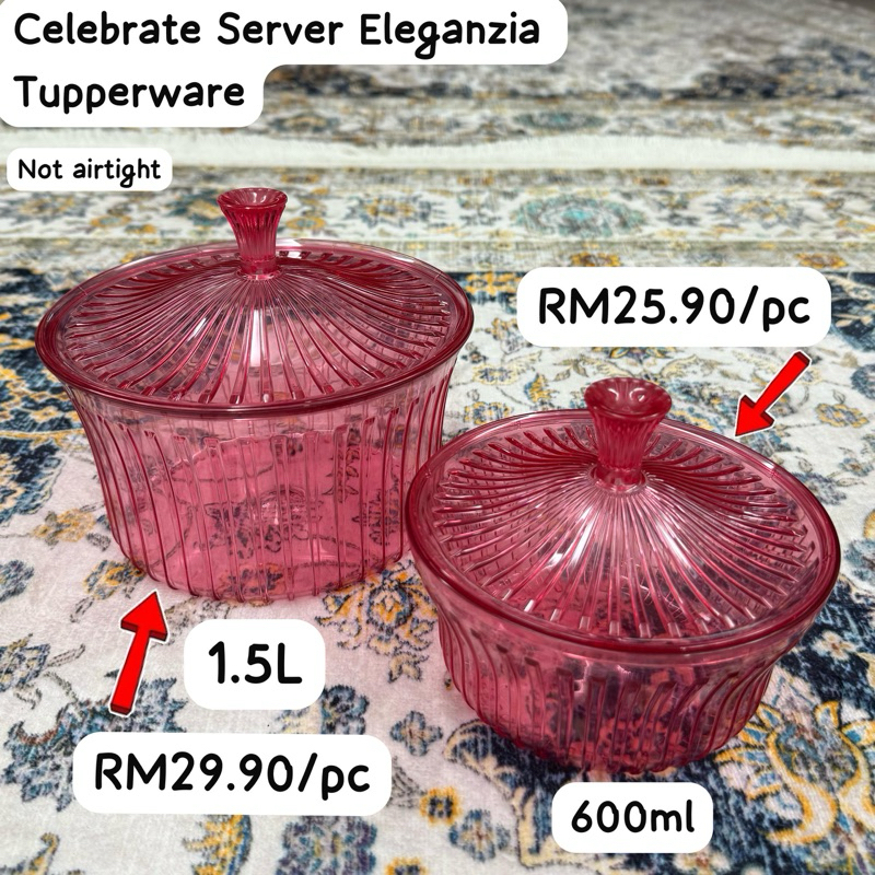 Server Eleganzia Bekas Kuih Raya Tupperware | Shopee Malaysia