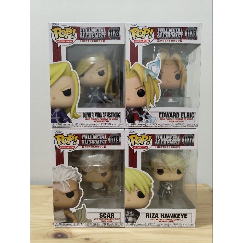 Funko Pop! Animation: Full Metal Alchemist - Scar, Olivier Mira ...