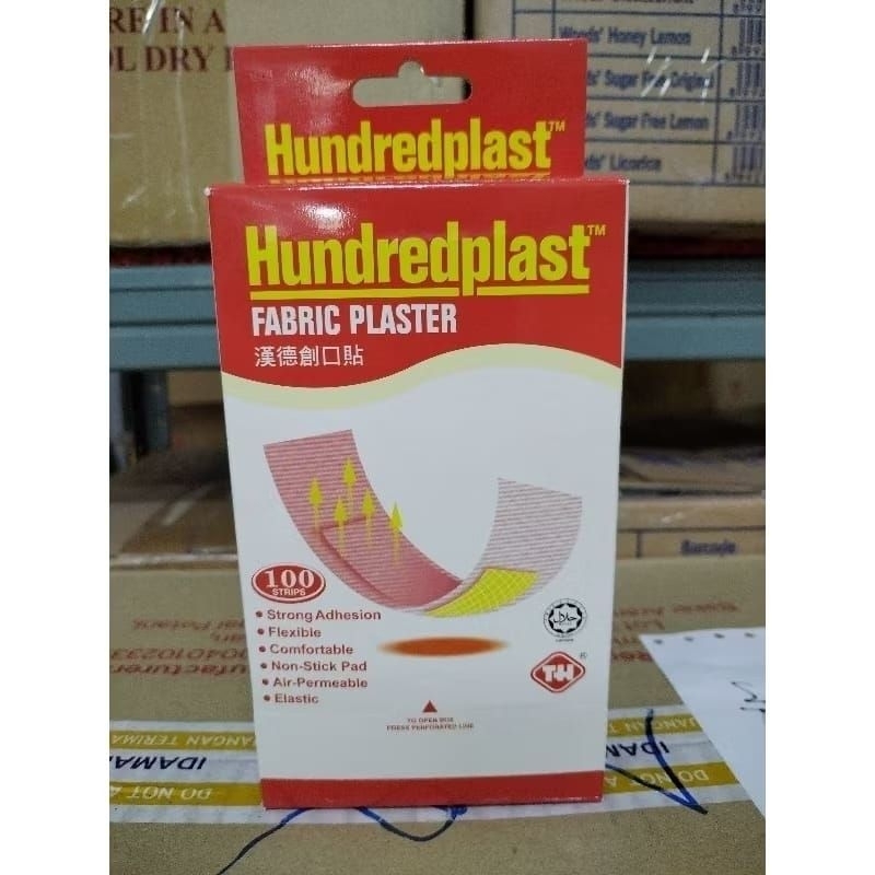 Hundredplast Fabric Plaster 100/ 200pcs | Shopee Malaysia