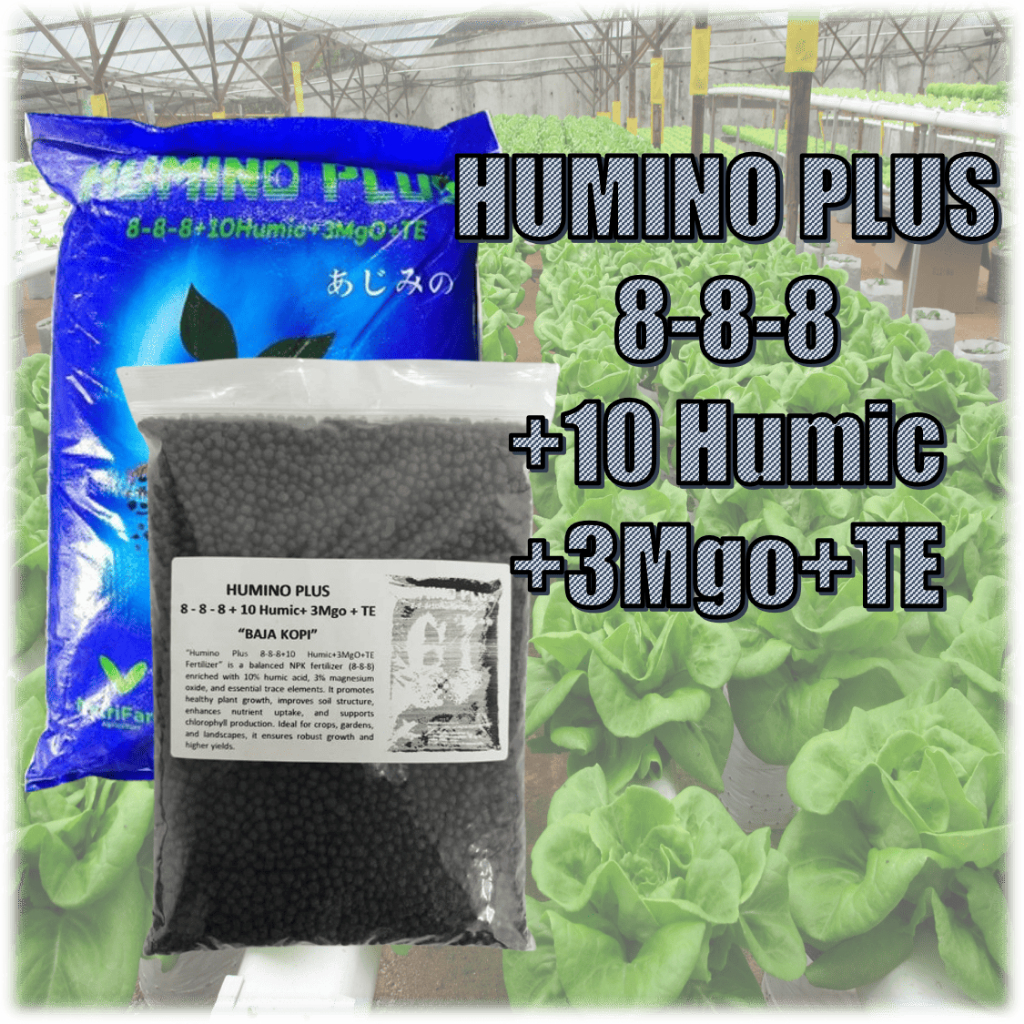 HUMINO PLUS 8-8-8 +10 Humic +3Mgo+TE | BAJA KOPI | Shopee Malaysia
