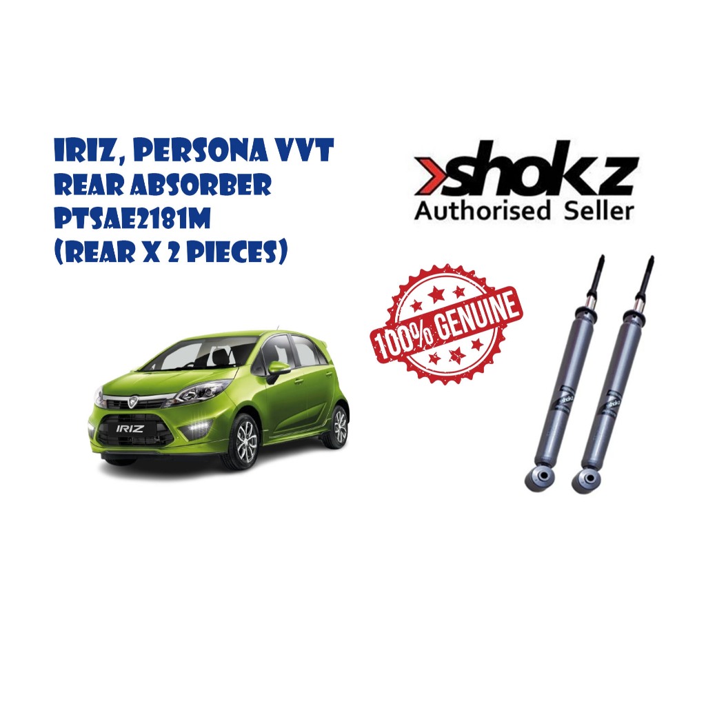 PROTON IRIZ, PERSONA VVT REAR APM SHOKZ ABSORBER SET PTSAE2181M (REAR X ...