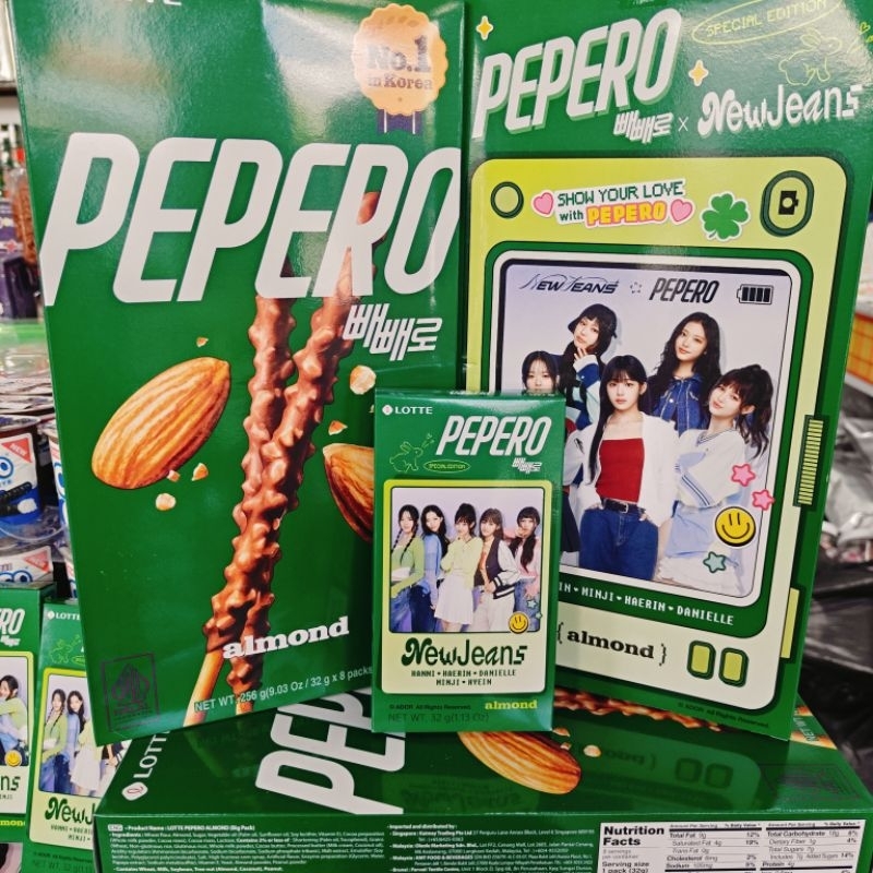 LOTTE PEPERO CHOCOLATE ALMOND!!! | Shopee Malaysia