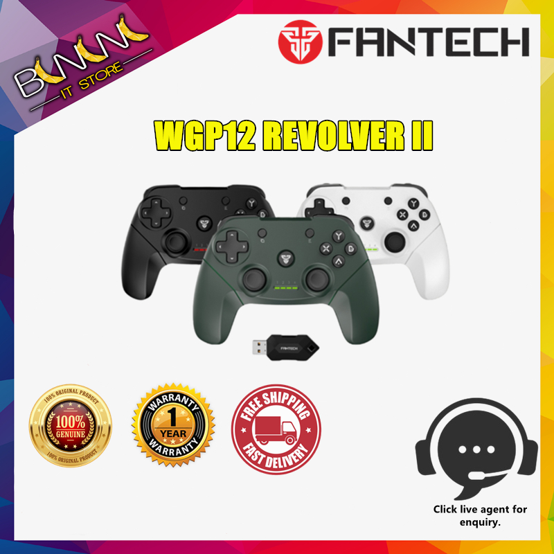 FANTECH WGP12 REVOLVER II 2.4G WIRELESS GAMING CONTROLLER | Shopee Malaysia