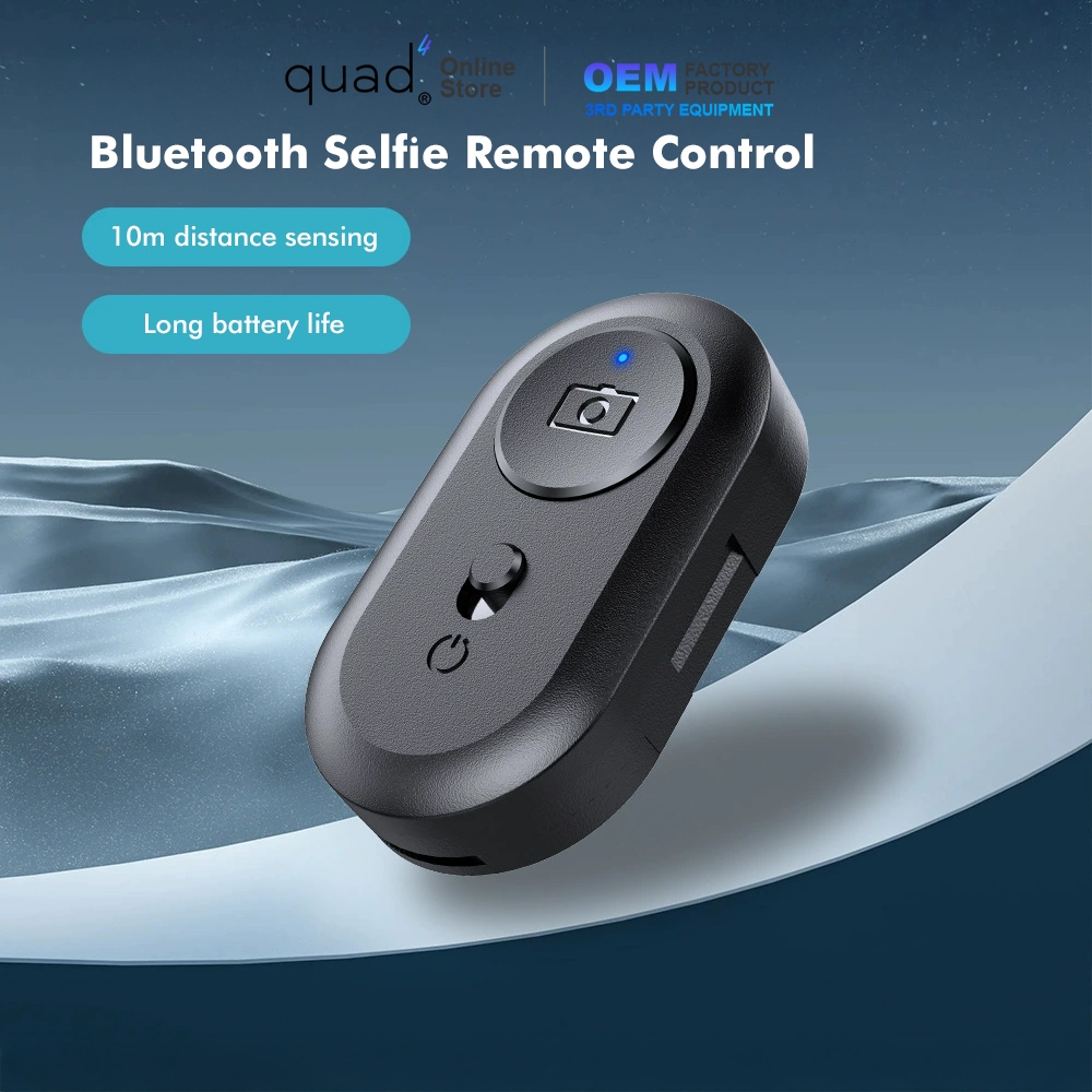 Bluetooth Selfie Remote Control Long Battery Life up to 10m Distance ...