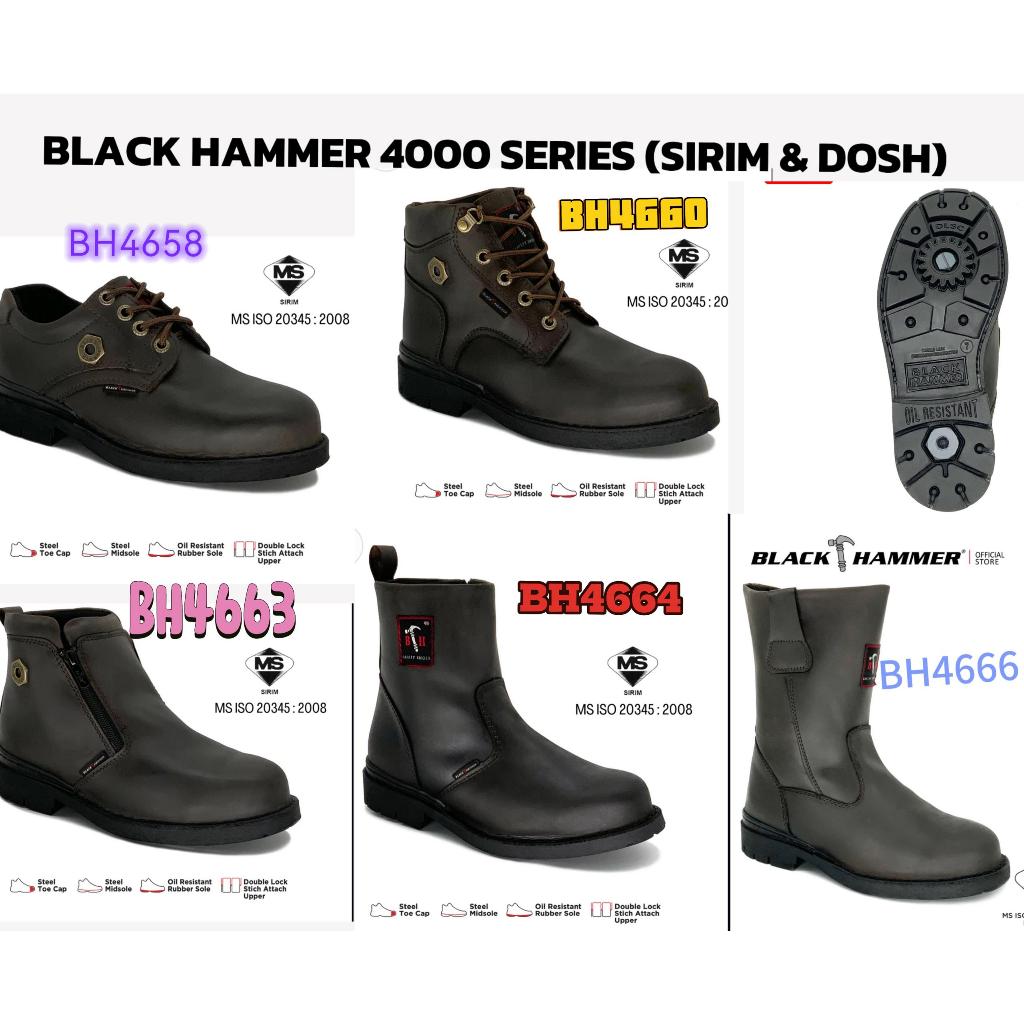 BLACK HAMMER SAFETY SHOE BH4658/BH4660/BH4663/BH4664/BH4666 (SIRIM/DOSH) | Shopee Malaysia
