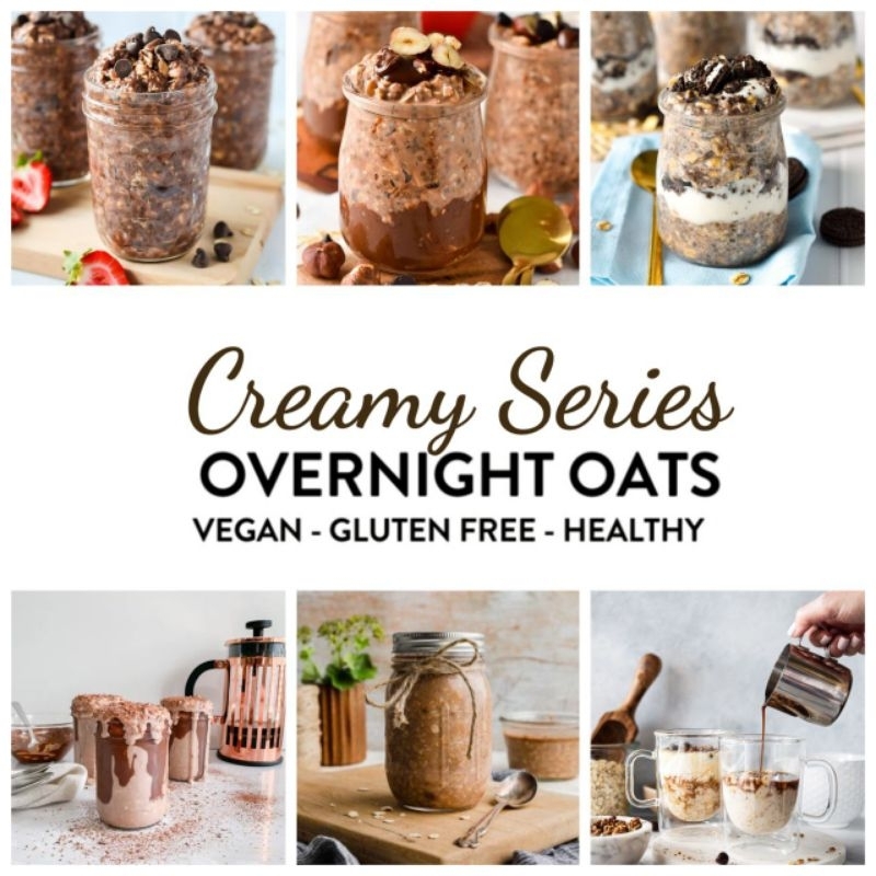 [30 sachet free 2]Creamy series Overnight Oats premix | Shopee Malaysia