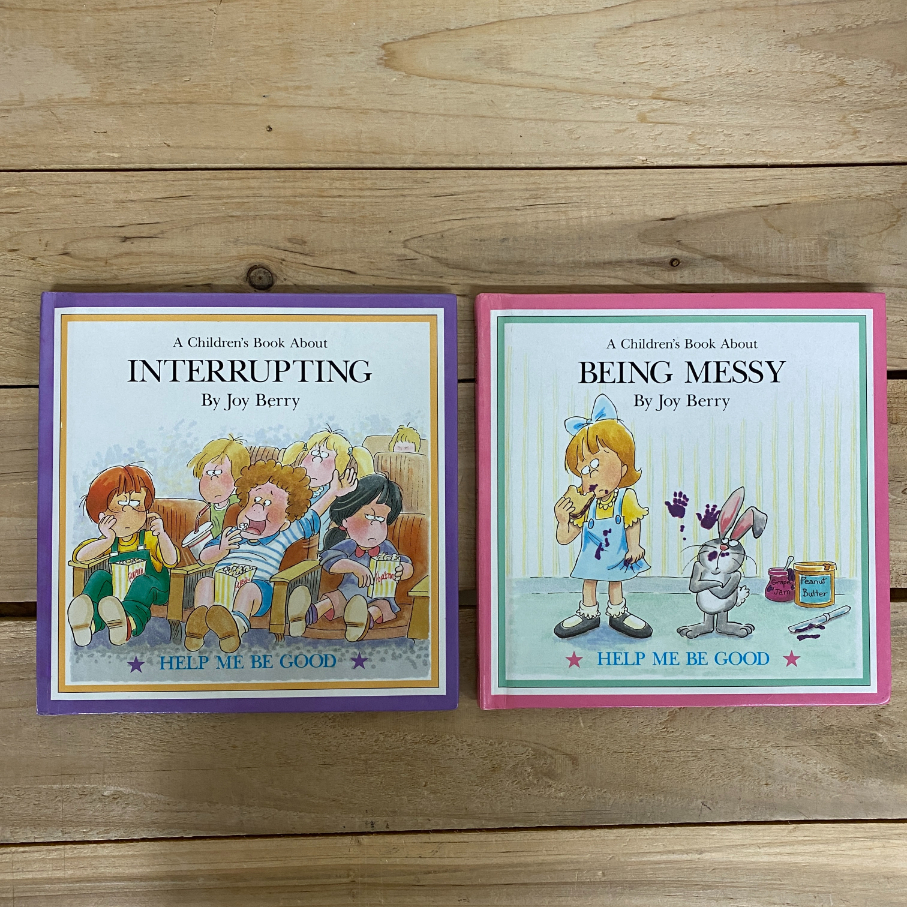 Grolier Help Me Be Good Children's Book series by Joy Berry [Batch 04 ...