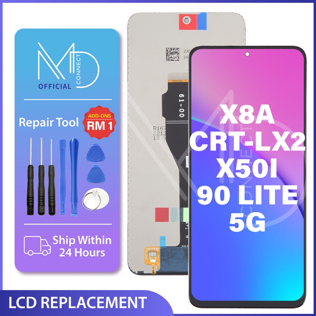Lcd For Honor X8A / Honor X50I / Honor 90 Lite 5G (With Touch Screen ...