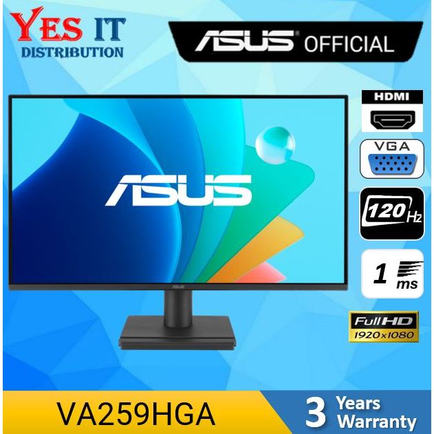 Asus VA259HGA / 24" VA24EHF / 27" VA27EHF Eye Care Monitor (FHD, IPS ...