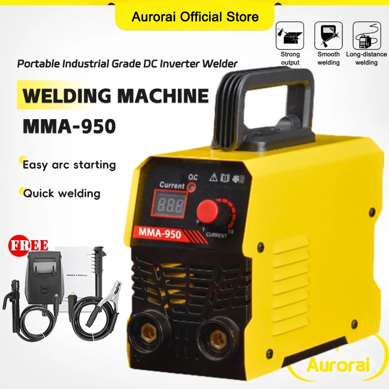 MMA-950 Portable Electric Welding Machine IGBT Technology Digital ...