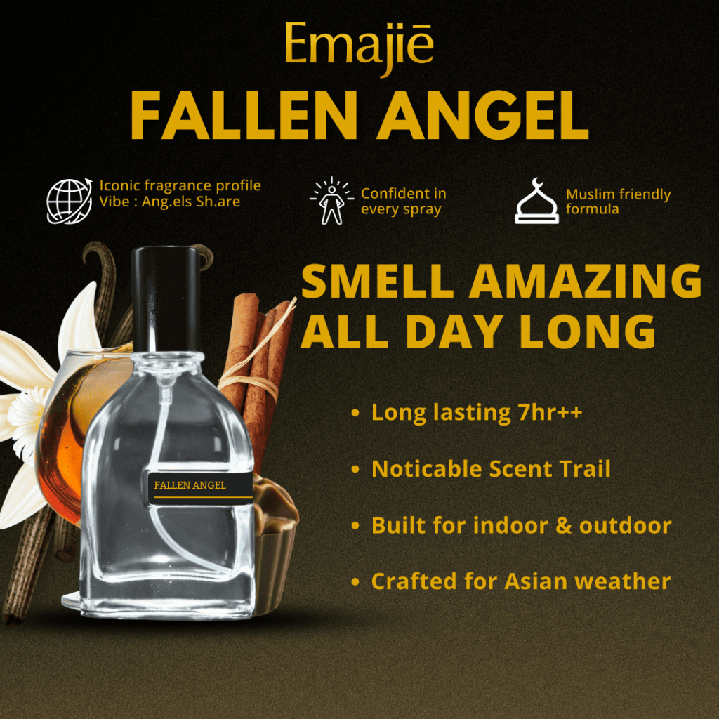 EMAJIE FALLEN ANGEL Perfume for Men & Women 30ml Long Lasting Muslim ...