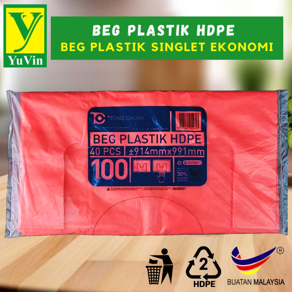 Plastic Bag / Economy Singlet Plastic Bag / Plastic Tangkai / Plastic ...