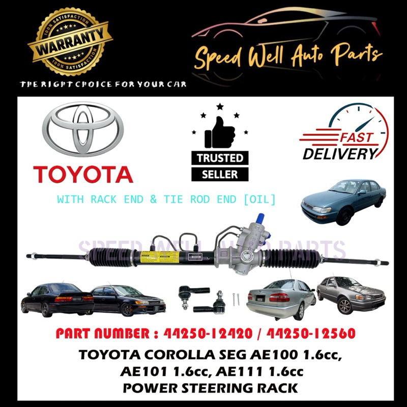 [ FULL SET 100% NEW ] TOYOTA COROLLA SEG AE100, AE101, AE111 1.6cc ...