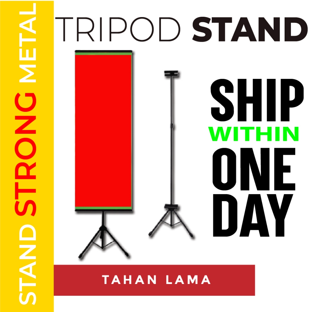 ️ BUNTING -STAND - TRIPOD ️ Ready Stock Tripod Bunting Stand [WEDDING I ...