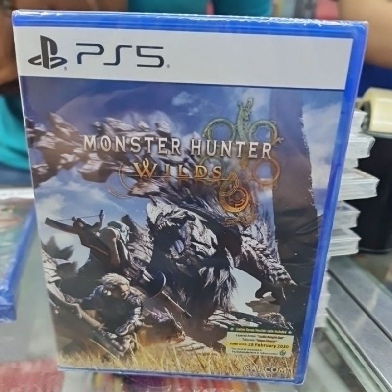 Ps5 monster hunter wilds English Chinese r3 new and sealed rm319 same ...