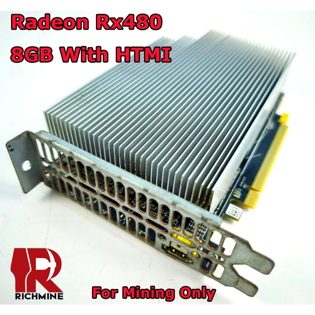GPU untuk Perlombongan ATI Radeon RX470/480 8G - GPU for Mining ATI Radeon RX470/480 8G | Shopee ...