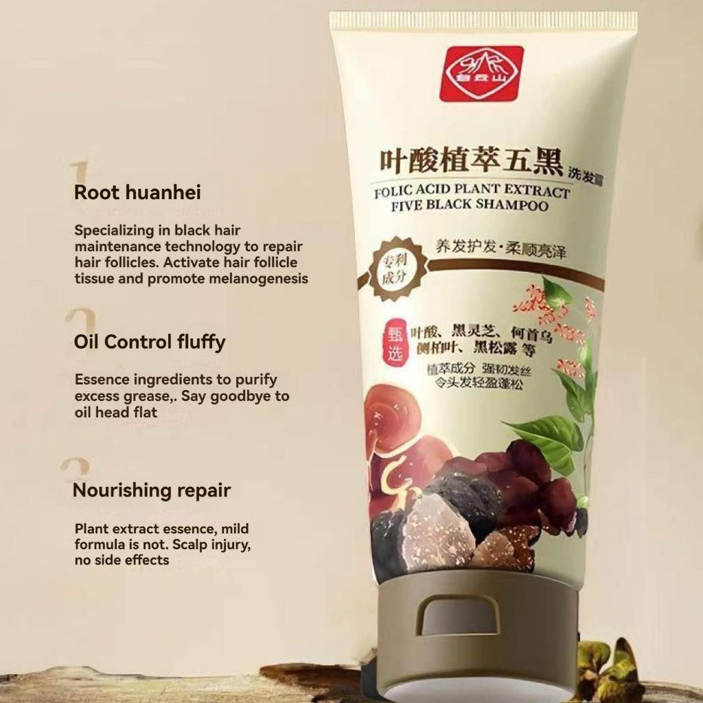 Oil Control anti dandru Plant Extract Shampoo soft Fluffy Nourishing ...