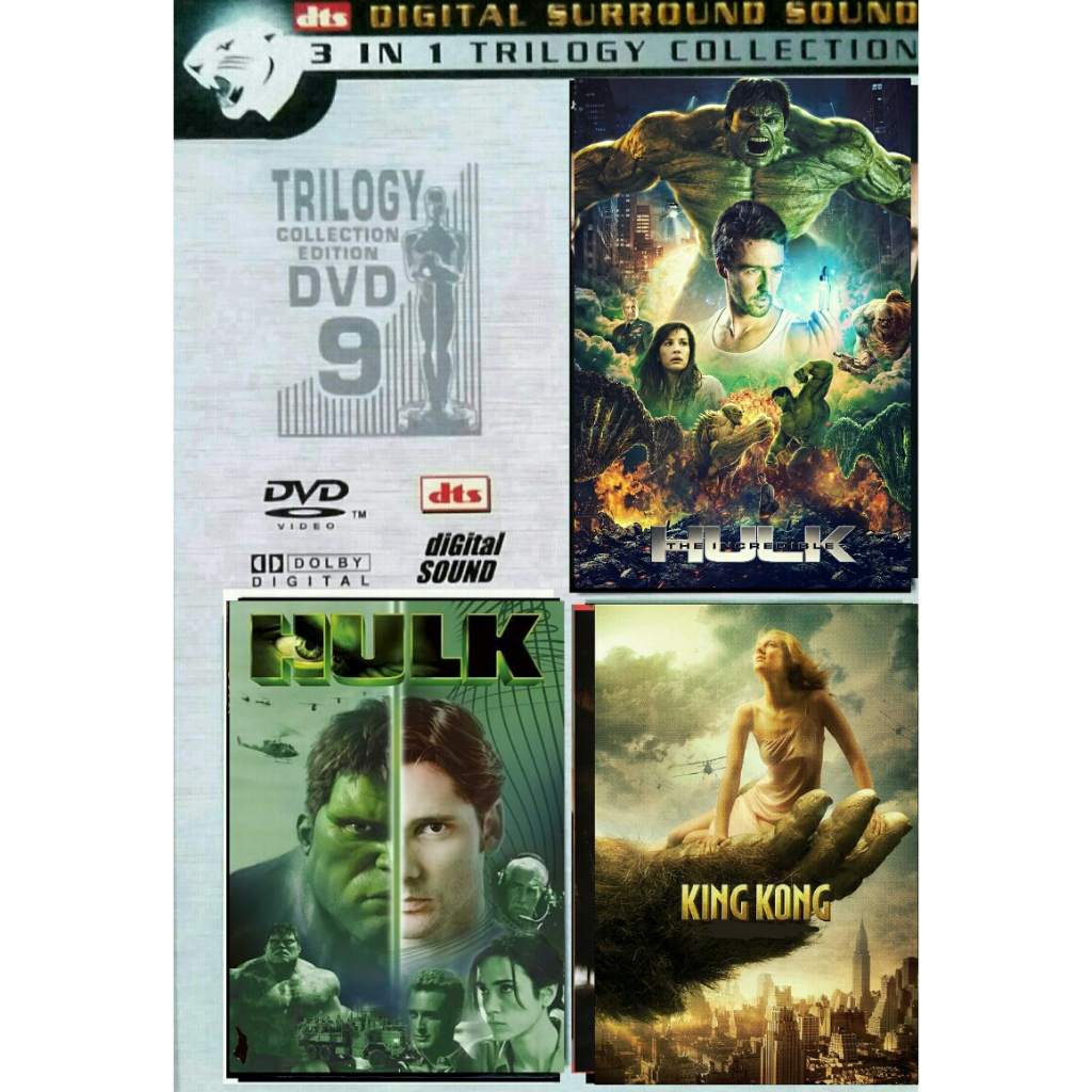 Adventure/Action MOVIE ( 3 IN 1 DVD) | Shopee Malaysia