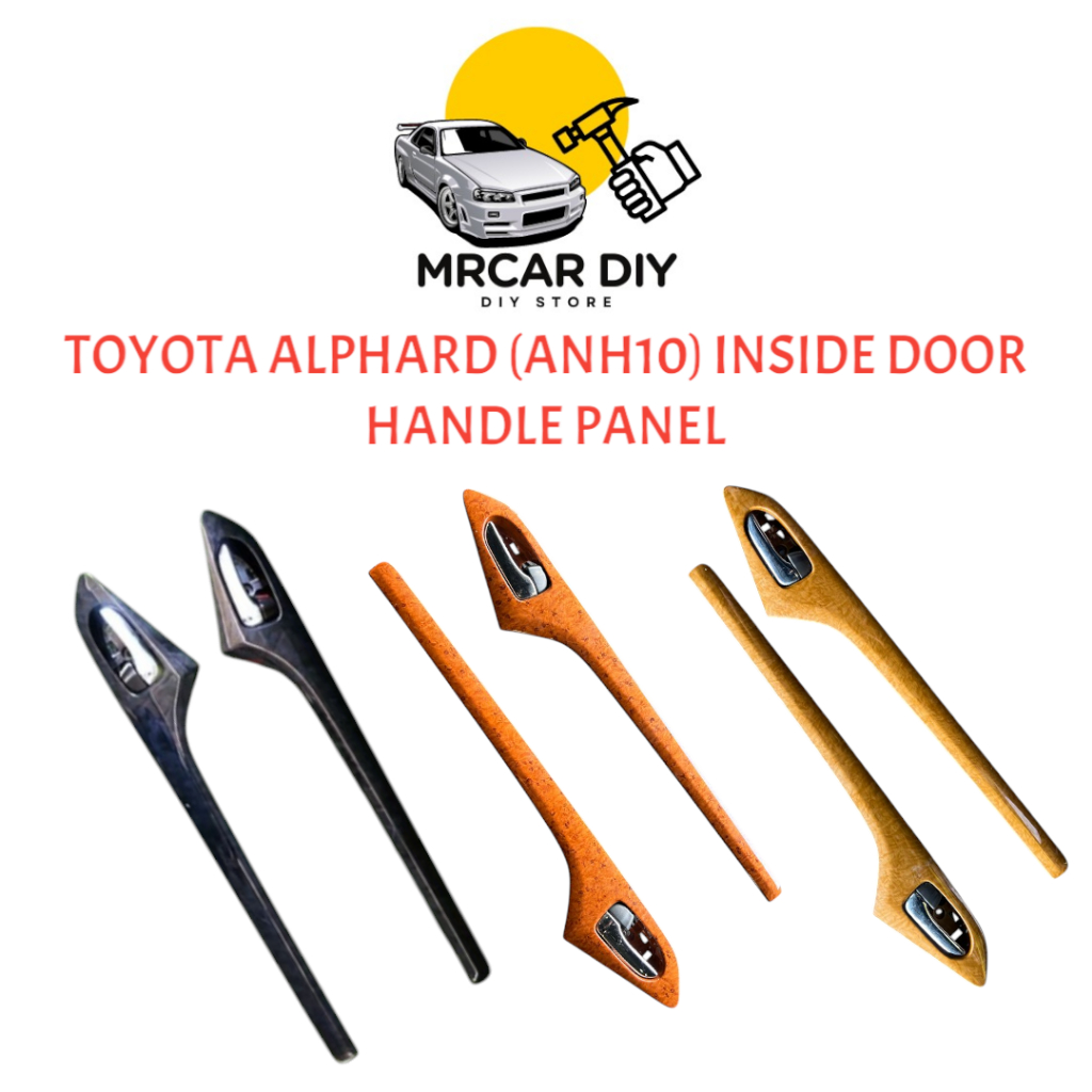TOYOTA ALPHARD ANH10 INSIDE FRONT DOOR HANDLE PANEL | Shopee Malaysia