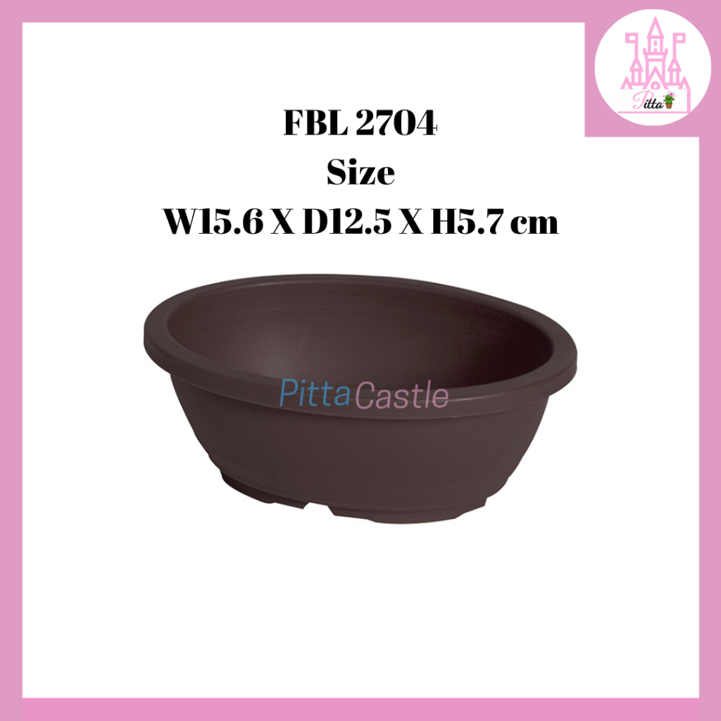 FELTON OVAL FLOWER POT WITH HOLE (FBL 2704/FBL 2705) | Shopee Malaysia