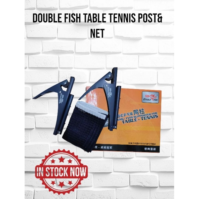 DOUBLE FISH TABLE TENNIS POST&NET/GOOD QUALITY🔥 | Shopee Malaysia