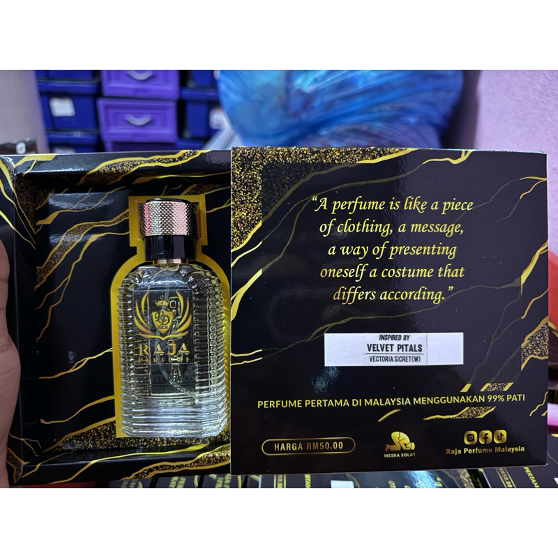 R AJA PERFUME SEBOTOL V3LV3T PITAL 35ML GRED PREMIUM ( KETAHANAN BAUAN ...
