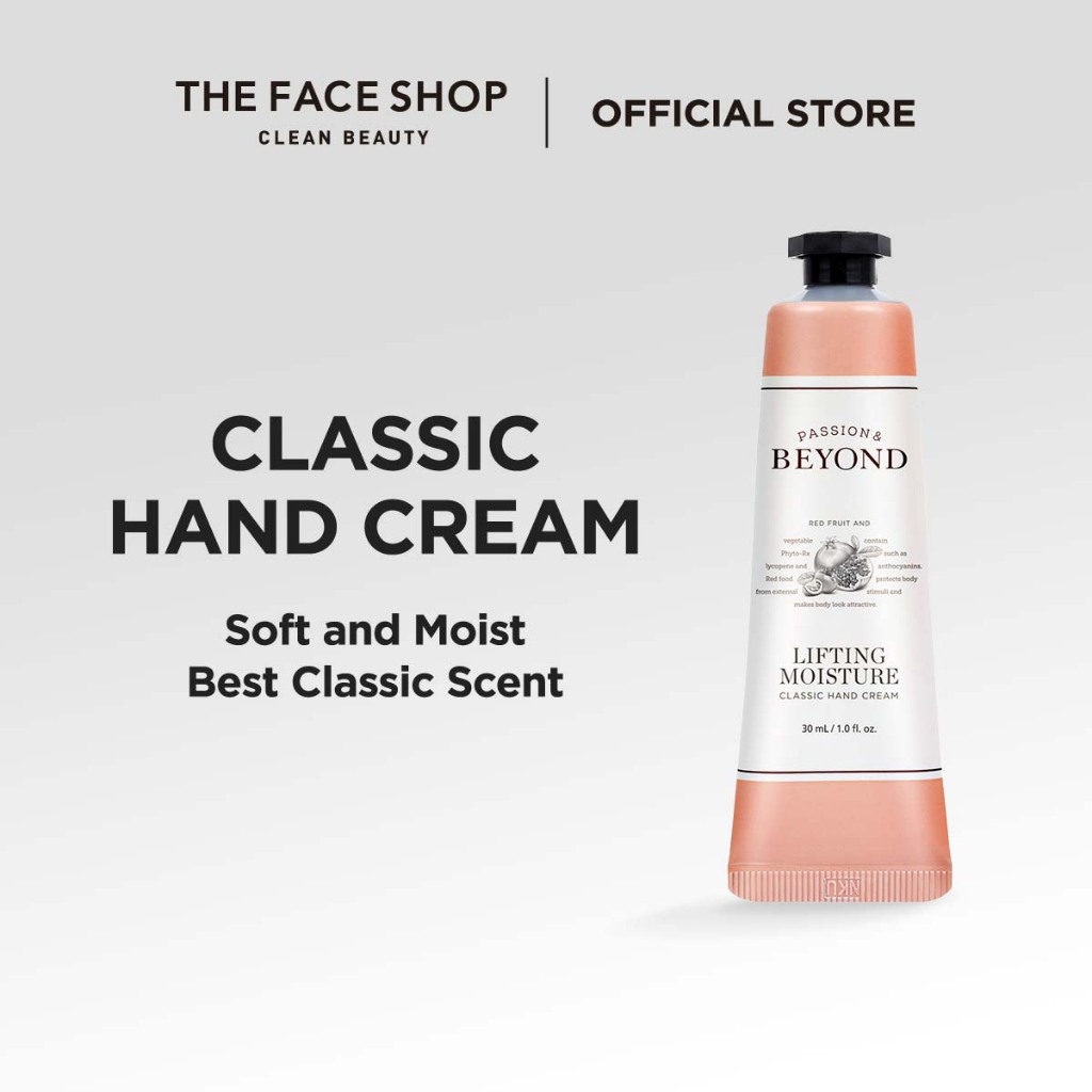 THEFACESHOP BEYOND Classic Hand Cream 30ml - Moisturizing Hand Cream ...