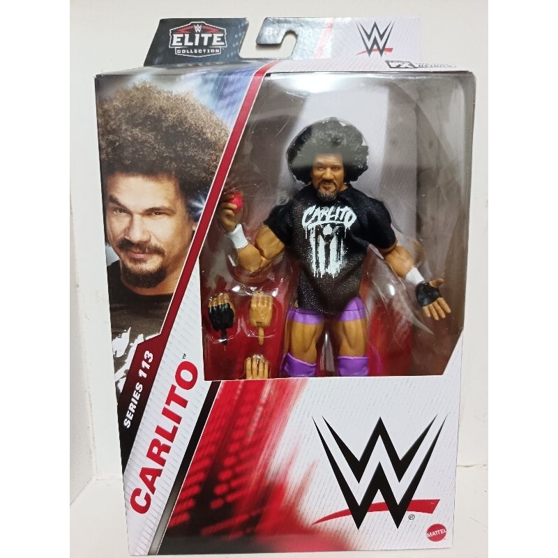 Mattel WWE Elite 113 Carlito Chase Variant Wrestling Action Figure ...