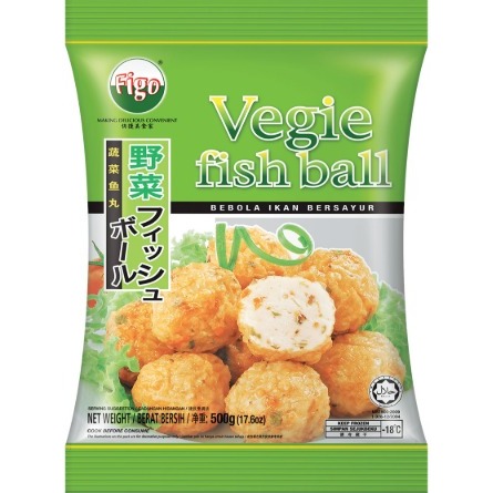 FIGO 蔬菜鱼丸 VEGIE FISH CAKE 500G | Shopee Malaysia