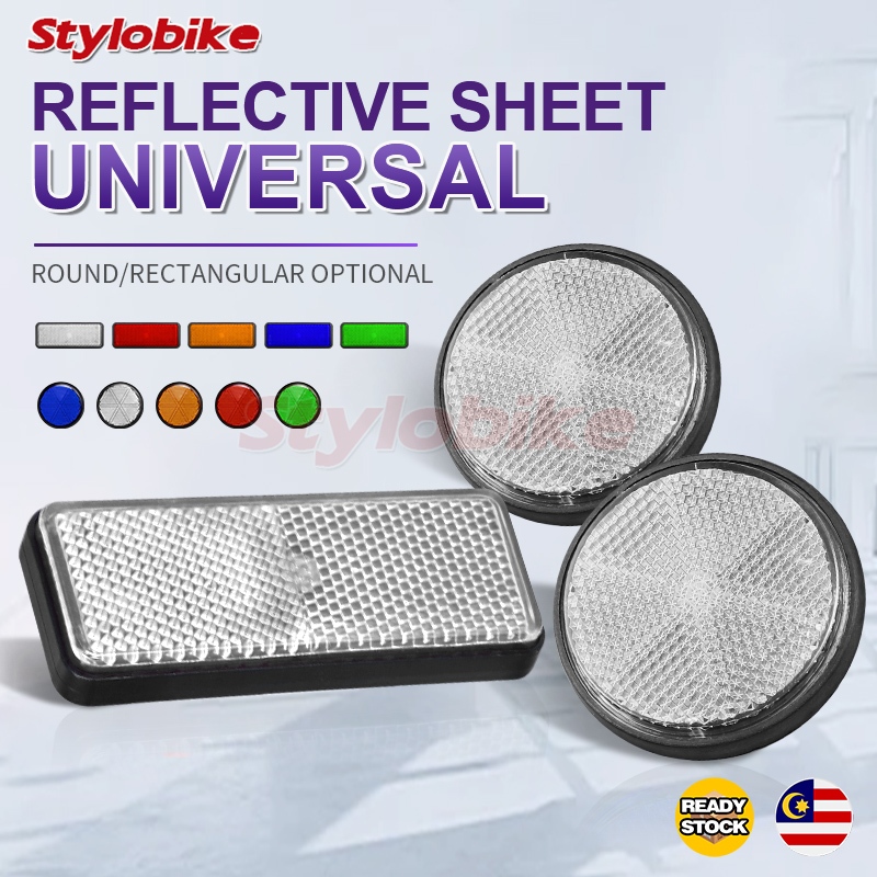 Universal Reflector Warning Light Motorcycle Pemantul Cahaya Light ...