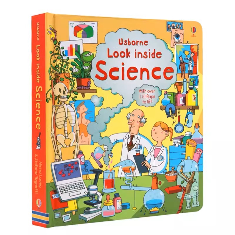 !!New!! Usborne LOOK INSIDE Science (Lift-the-flap Board Book) | Shopee ...