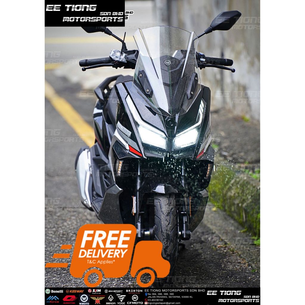 WMOTO RT1 150 黑灰色 踏板车 TFT仪表 无钥匙 便宜促销！ | Shopee Malaysia