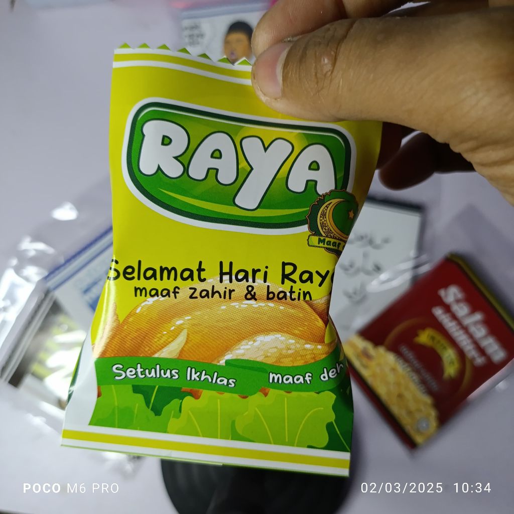 Sampul Duit Raya 2025, Sampul jajan, Sampul gula gula, Sampul Candy ...