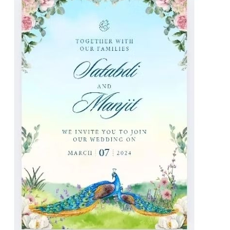 indian wedding card customize | Shopee Malaysia