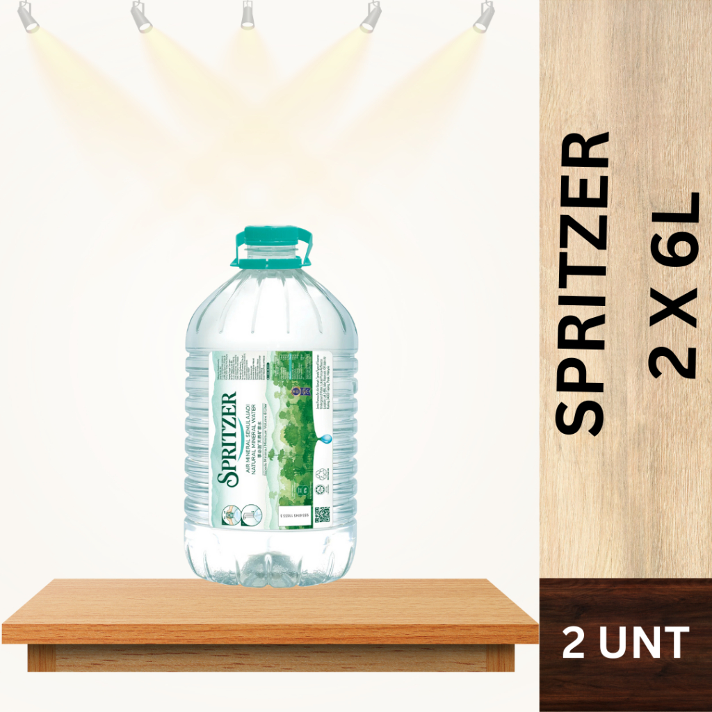 SPRITZER Mineral Water 6L (2 Bottles) | Extra Large Hydration | Shopee ...