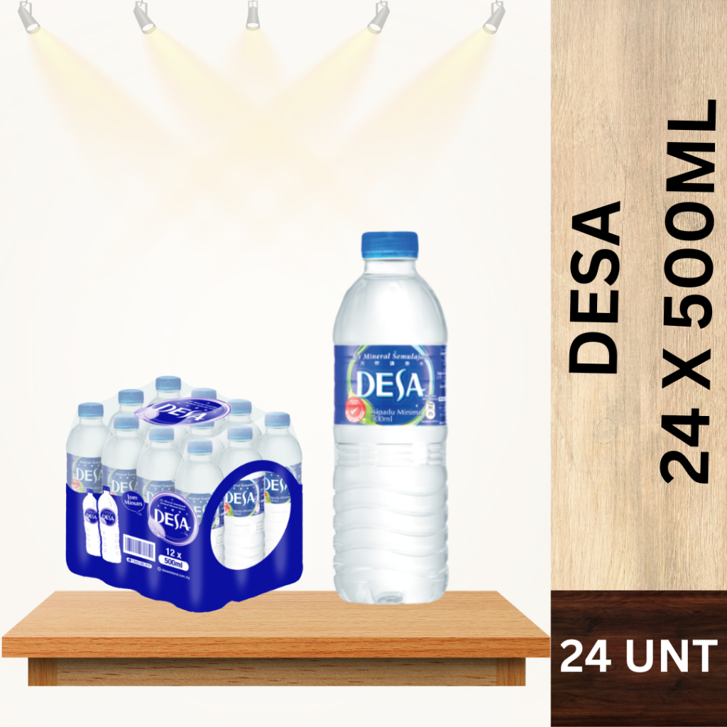 DESA Mineral Water 500ML (24 Bottles) | Perfect for Daily Use | Shopee Malaysia