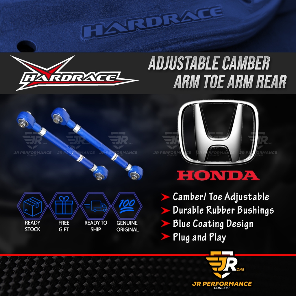 Hardrace Rear Camber Arm Kit Toe Kit Honda Civic FC FE EF EG EK DC5 ...