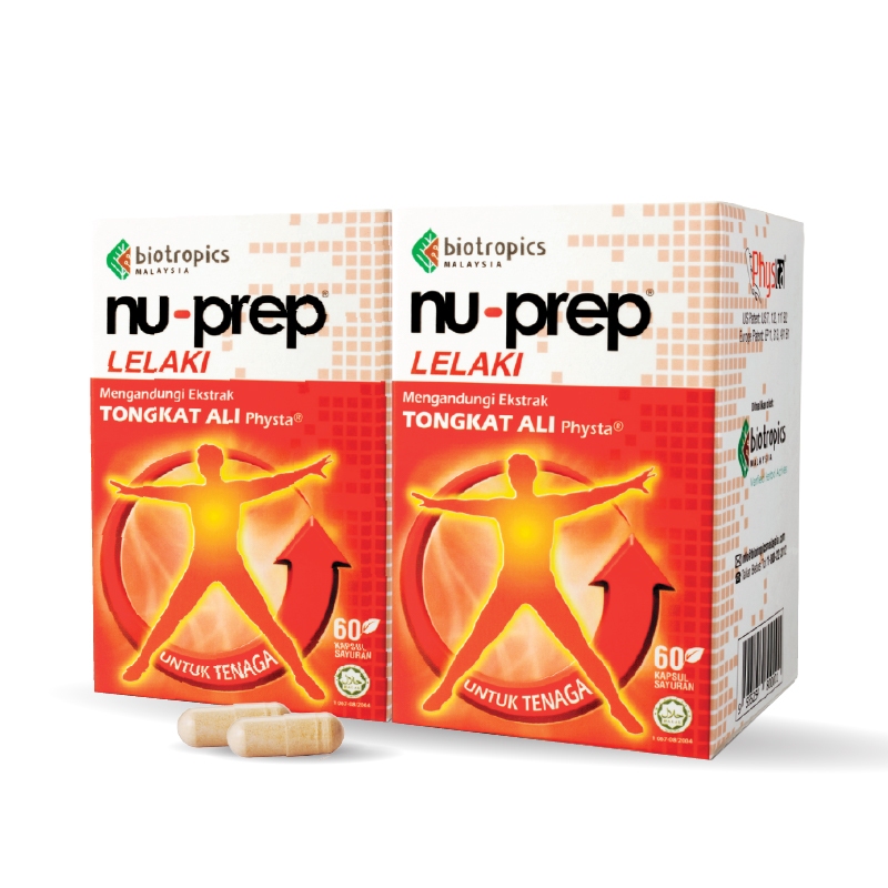 Biotropics Nu-Prep Lelaki Pek Berkembar (60's) | Shopee Malaysia