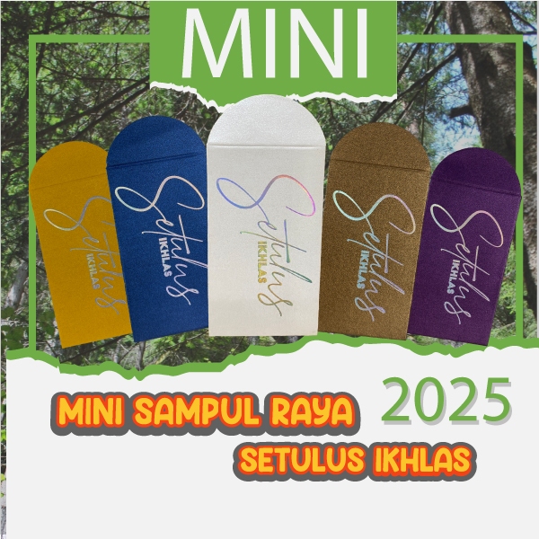 SAMPUL MINI 2025 - SETULUS IKHLAS MINI NEW 2025 | Shopee Malaysia