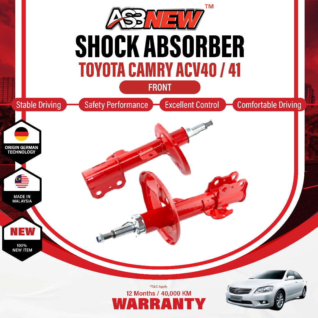 Toyota Camry ACV40 / 41 07-11Y Shock Absorber Heavy Duty Car Absorber ...
