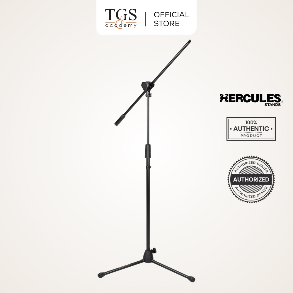 Hercules MS432B Quick Turn Tripod Microphone Stand with 2 in 1 Boom ...